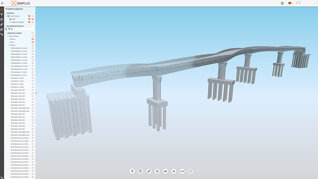 Intercambio del modelo estático | Flujo de trabajo de puentes - ALLPLAN ...