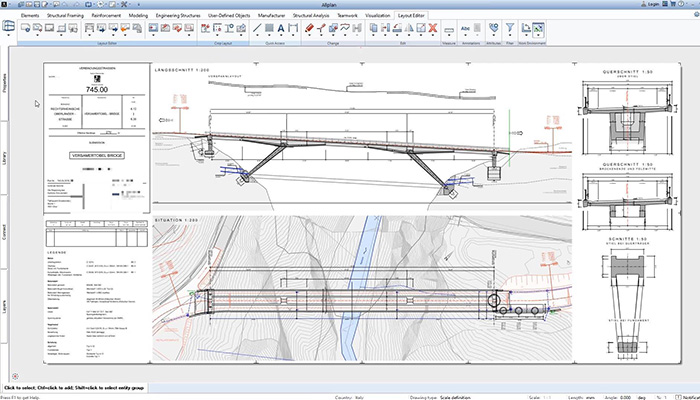 Bridge Design & Construction Software | ALLPLAN